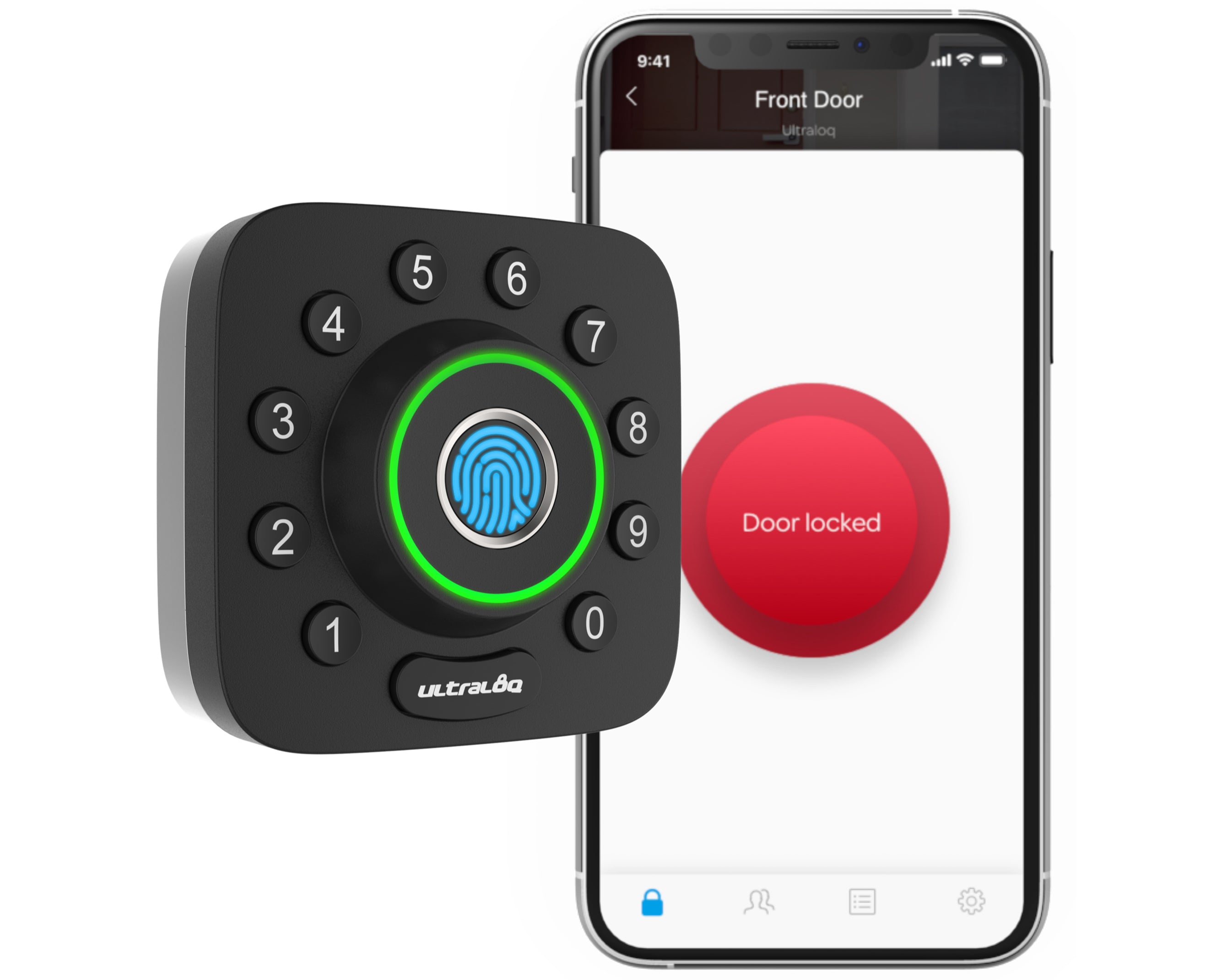 Ultraloq U-Bolt Pro - Bluetooth, Fingerprint & Code – Digitron Australia